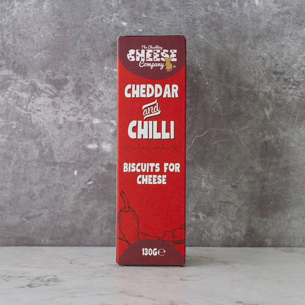 Cheddar & Chilli Cheese Biscuits – The Chuckling Cheese Company