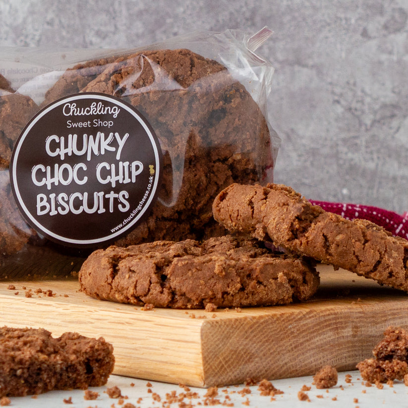 Chuckling Chunky Double Chocolate Chip Cookies – The Chuckling Cheese ...