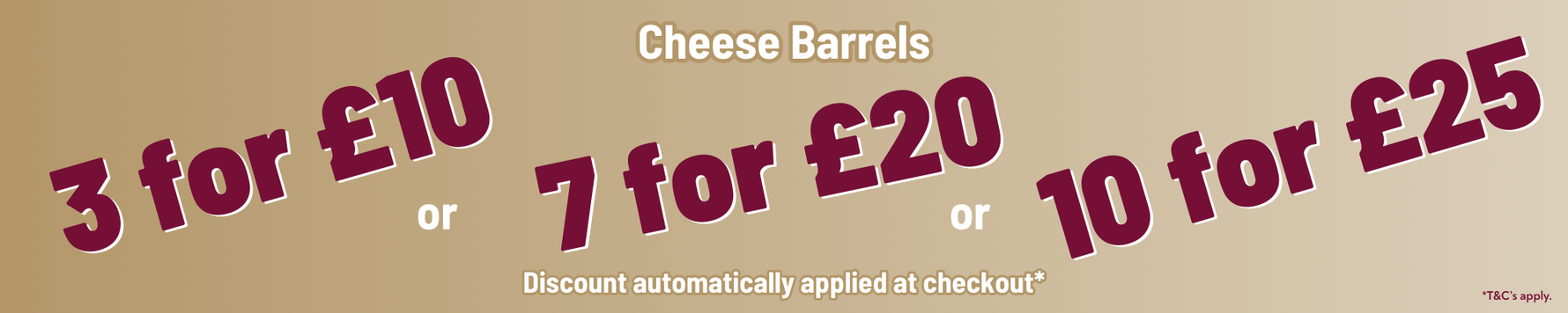 Handmade British Cheese Barrels - The Chuckling Cheese Company
