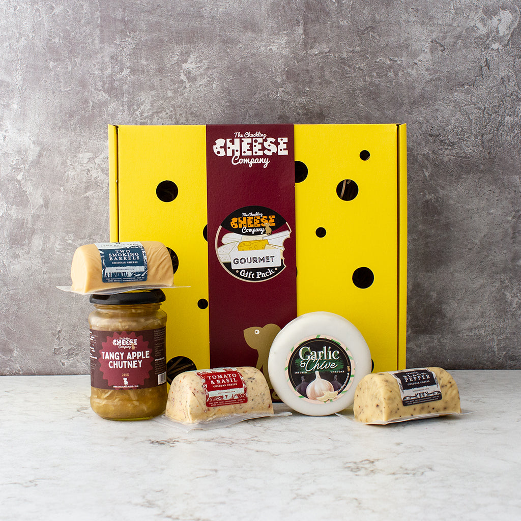 The Gourmet! Cheese Selection Gift Box – The Chuckling Cheese Company