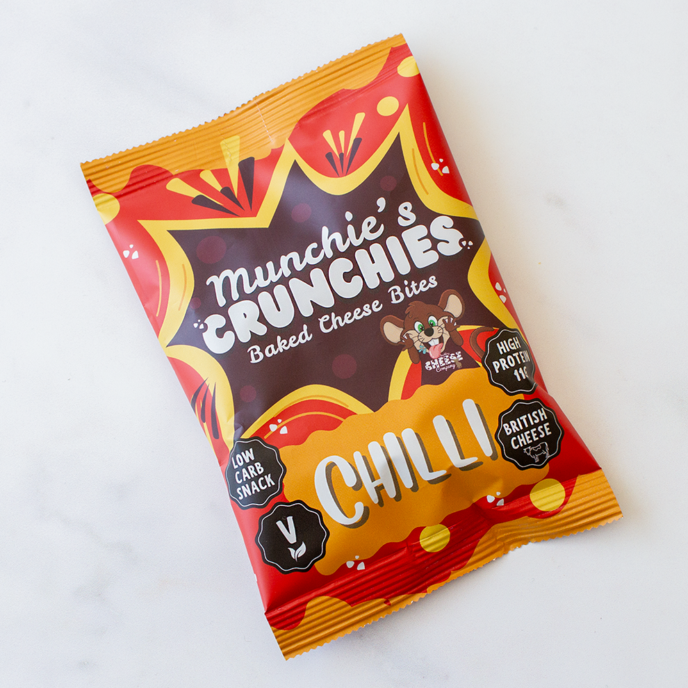 Chilli Cheese Baked Cheese Snacks | Munchie’s Crunchies UK – The ...