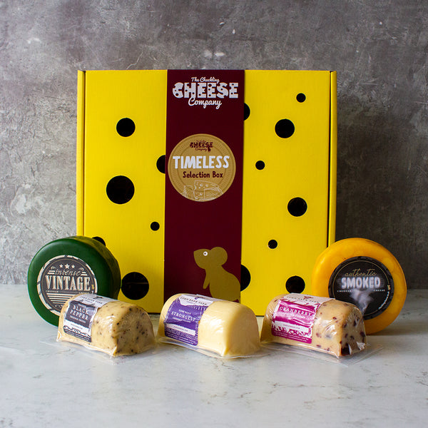 Timeless! Cheese Selection Gift Box – The Chuckling Cheese Company